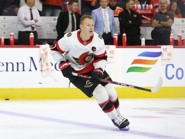 Ottawa Senators' Brady Tkachuk Becoming One of Top Captains in the ...