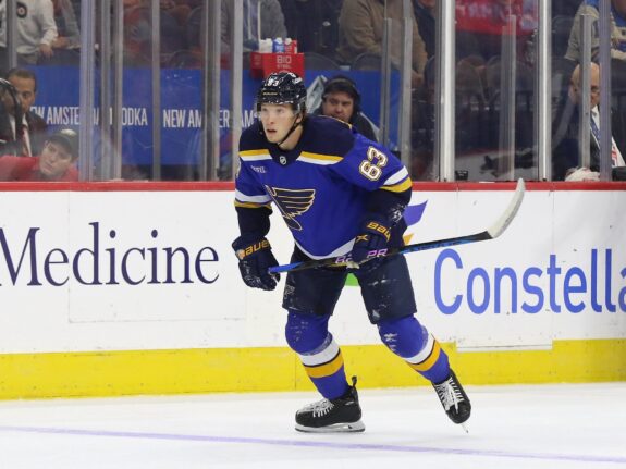 Blues 2022-23 Report Cards: Jake Neighbours - The Hockey Writers - St ...