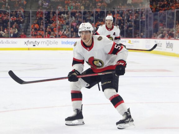 Shane Pinto's Return Highlights Senators' Win Over Flyers - The Hockey ...