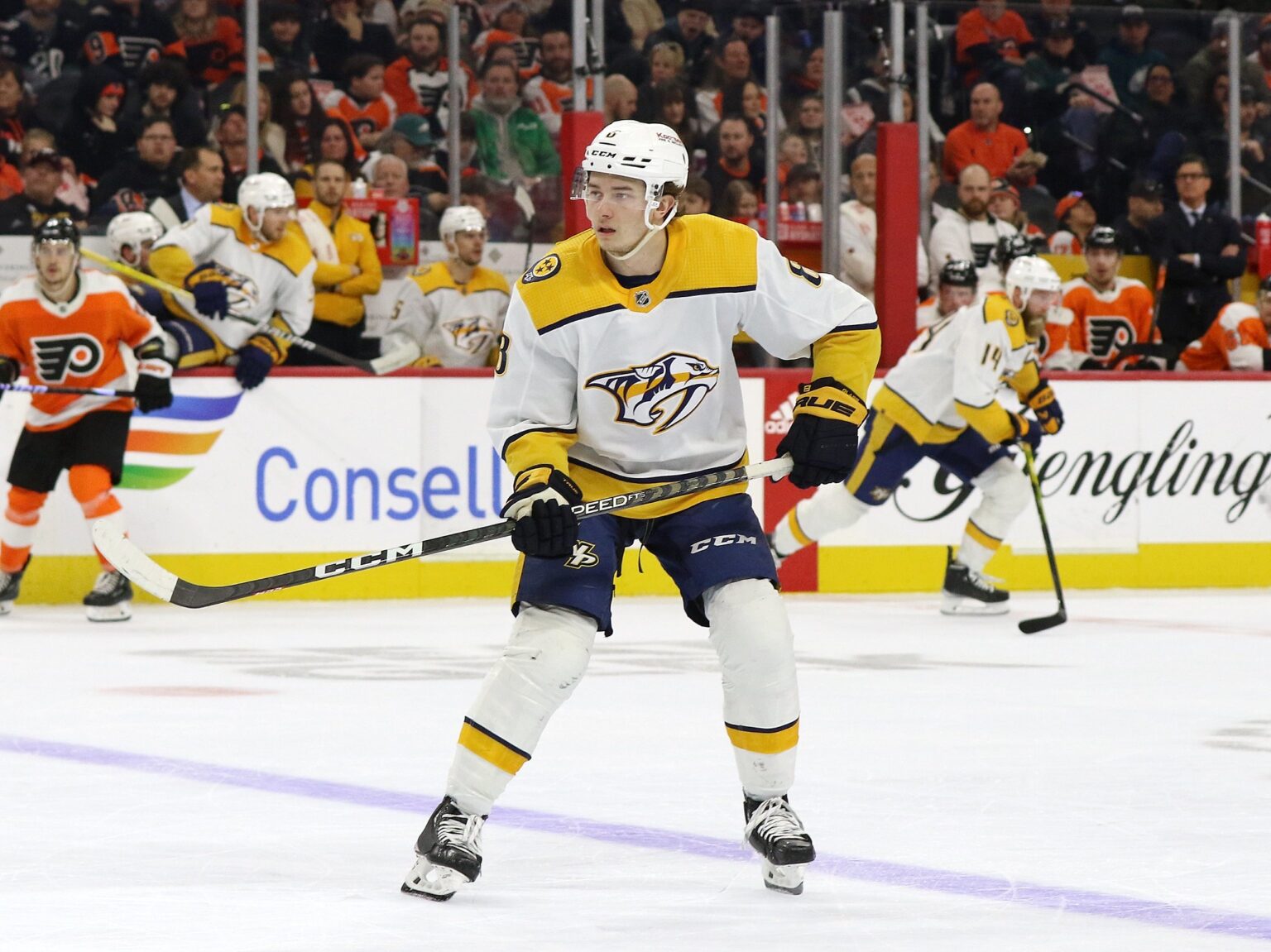 Glass, Novak are Bright Spots in Predators' Loss to Devils - The Hockey ...