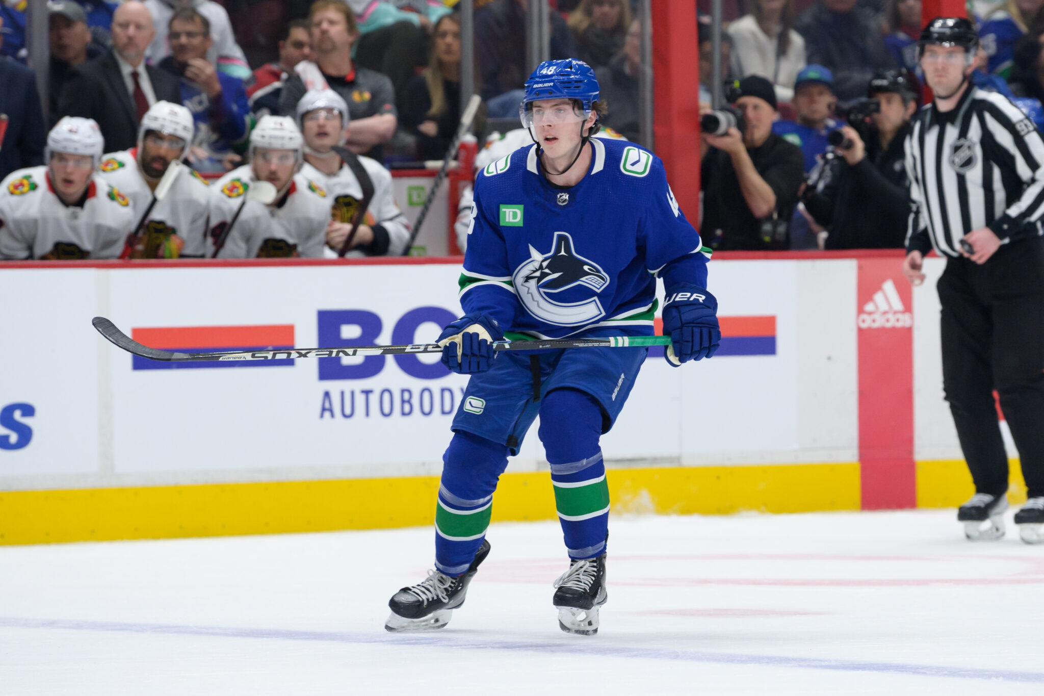 Canucks' McWard Performing Well In First Preseason - The Hockey Writers ...