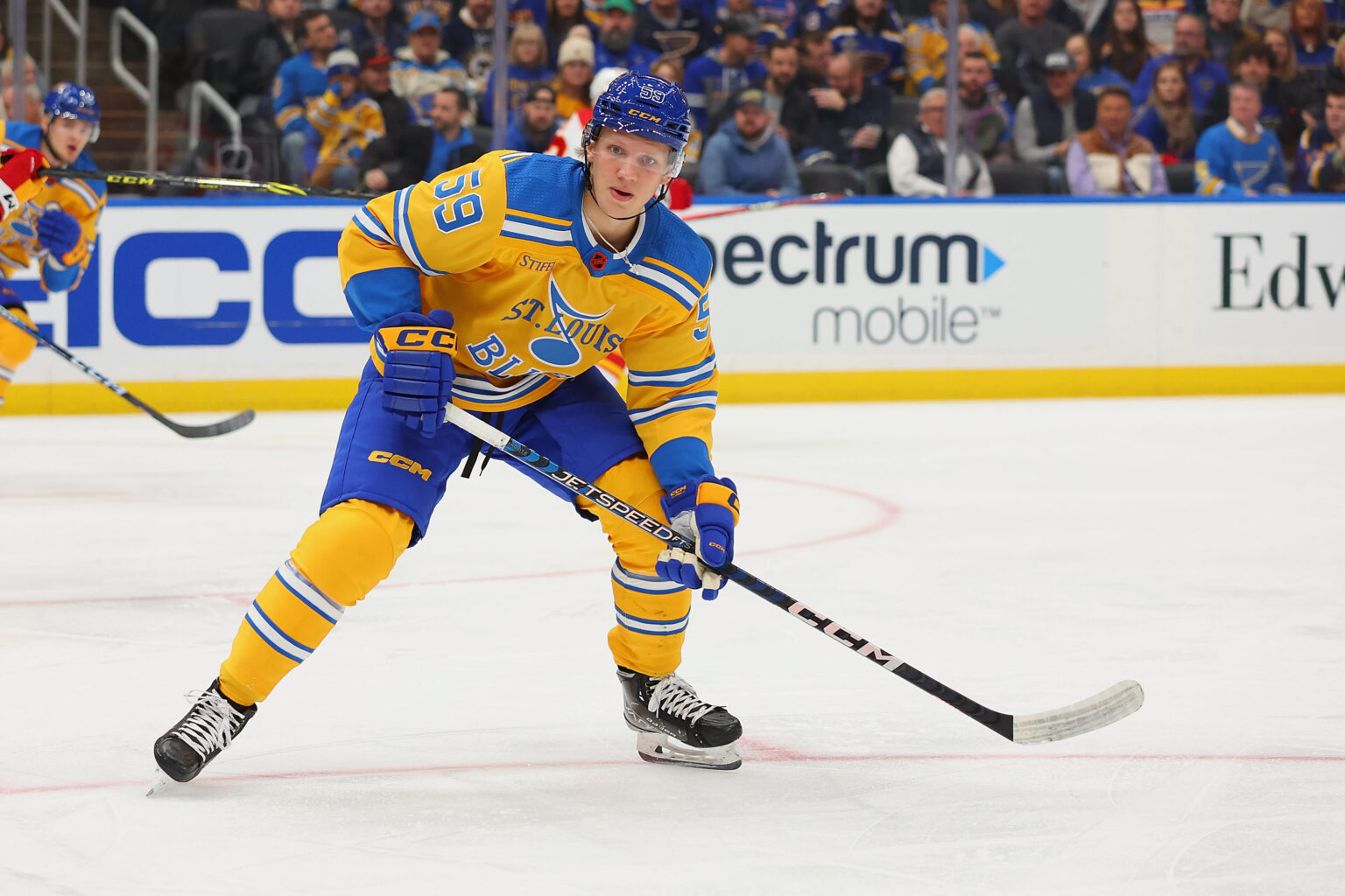 Blues 2022-23 Report Cards: Nikita Alexandrov - The Hockey Writers ...