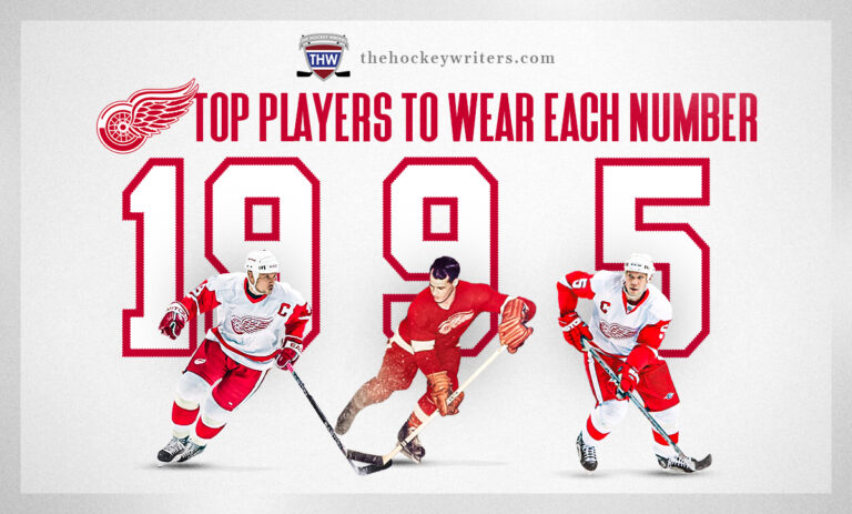 Who Wore it Best: Red Wings' Best Players By Number - The Hockey ...