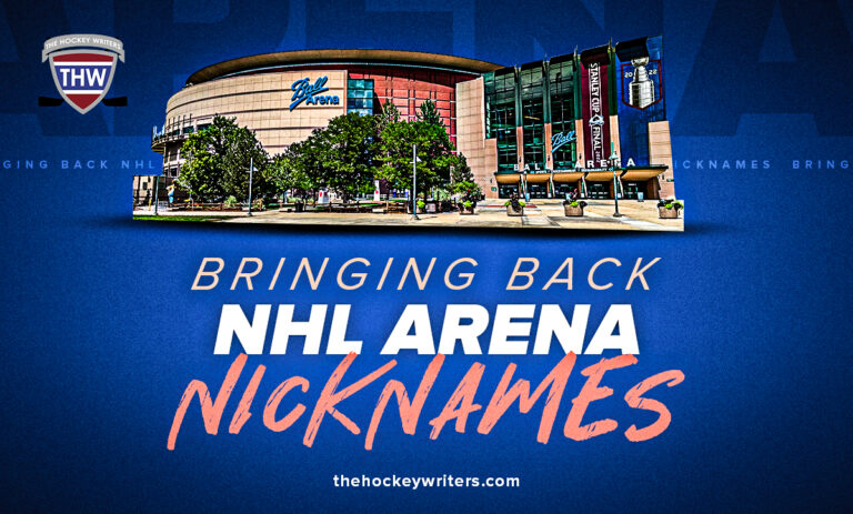 Bringing Back NHL Arena Nicknames - The Hockey Writers - Commentary ...
