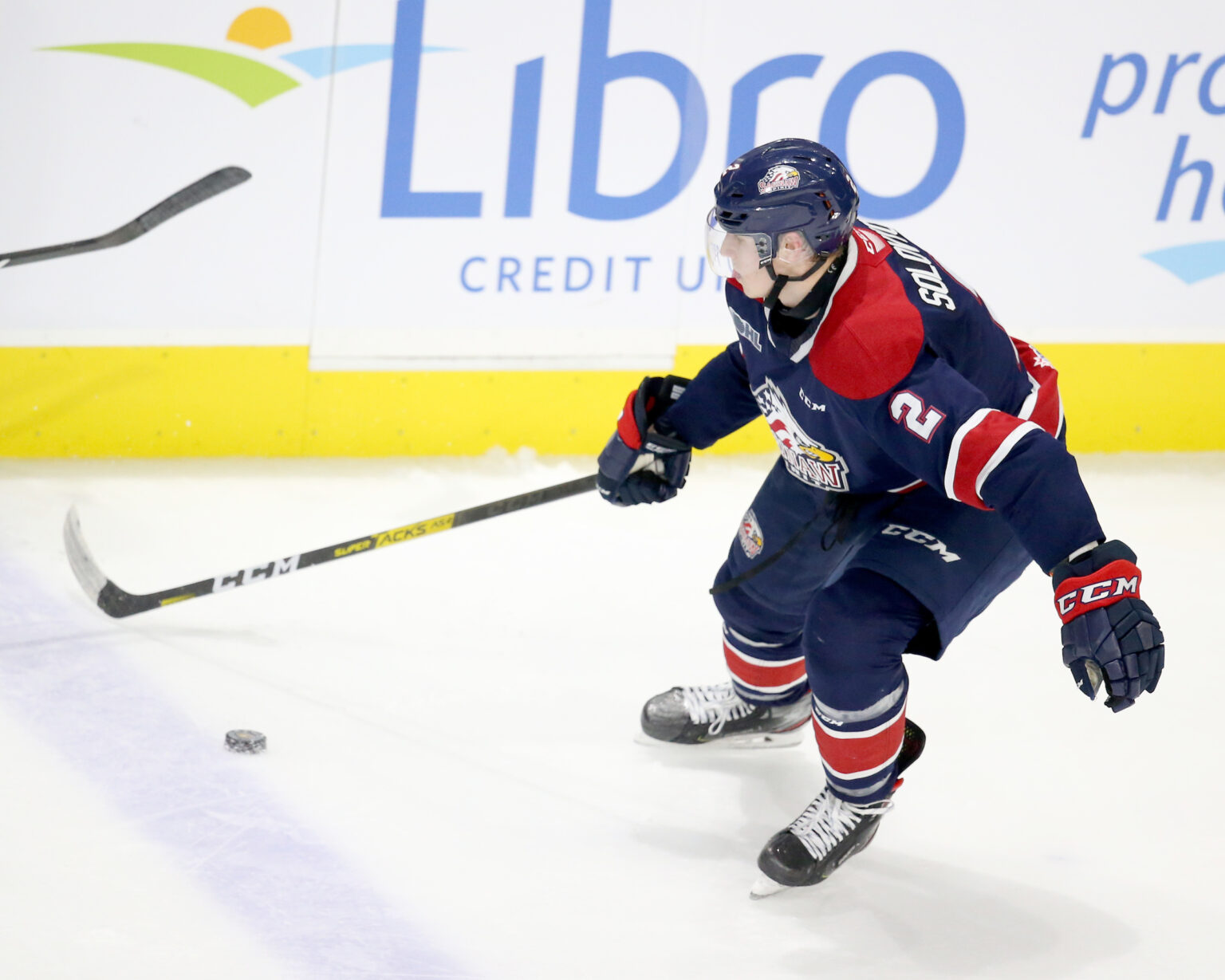 Flames' Solovyov Pushing Hard for Roster Spot - The Hockey Writers ...
