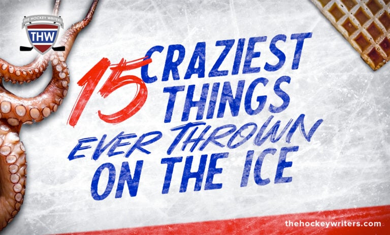 15 Craziest Things Ever Thrown on the Ice - The Hockey Writers - Hockey ...