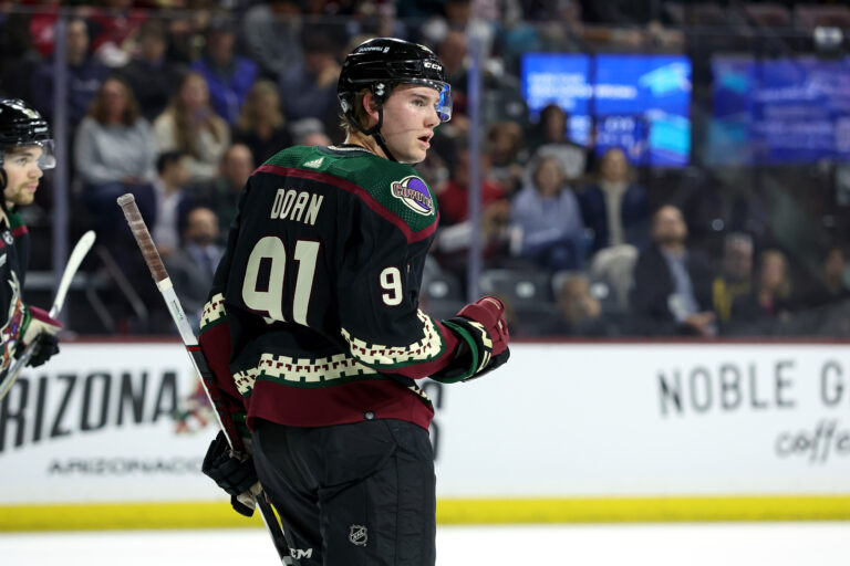 How the Coyotes Turned Derek Stepan Into Josh Doan - The Hockey Writers ...