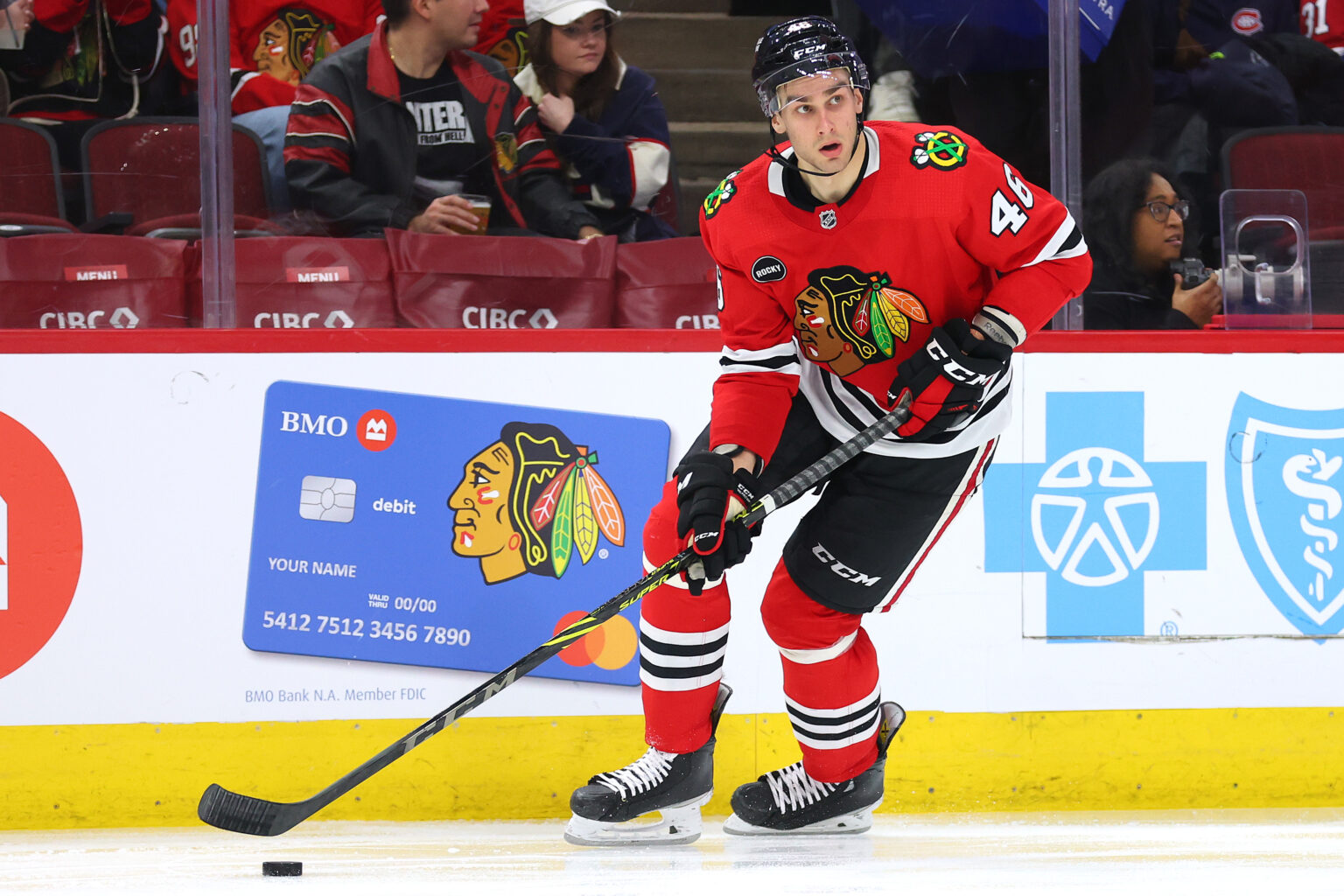 Blackhawks 2025-26 Player Previews: Louis Crevier - The Hockey Writers ...
