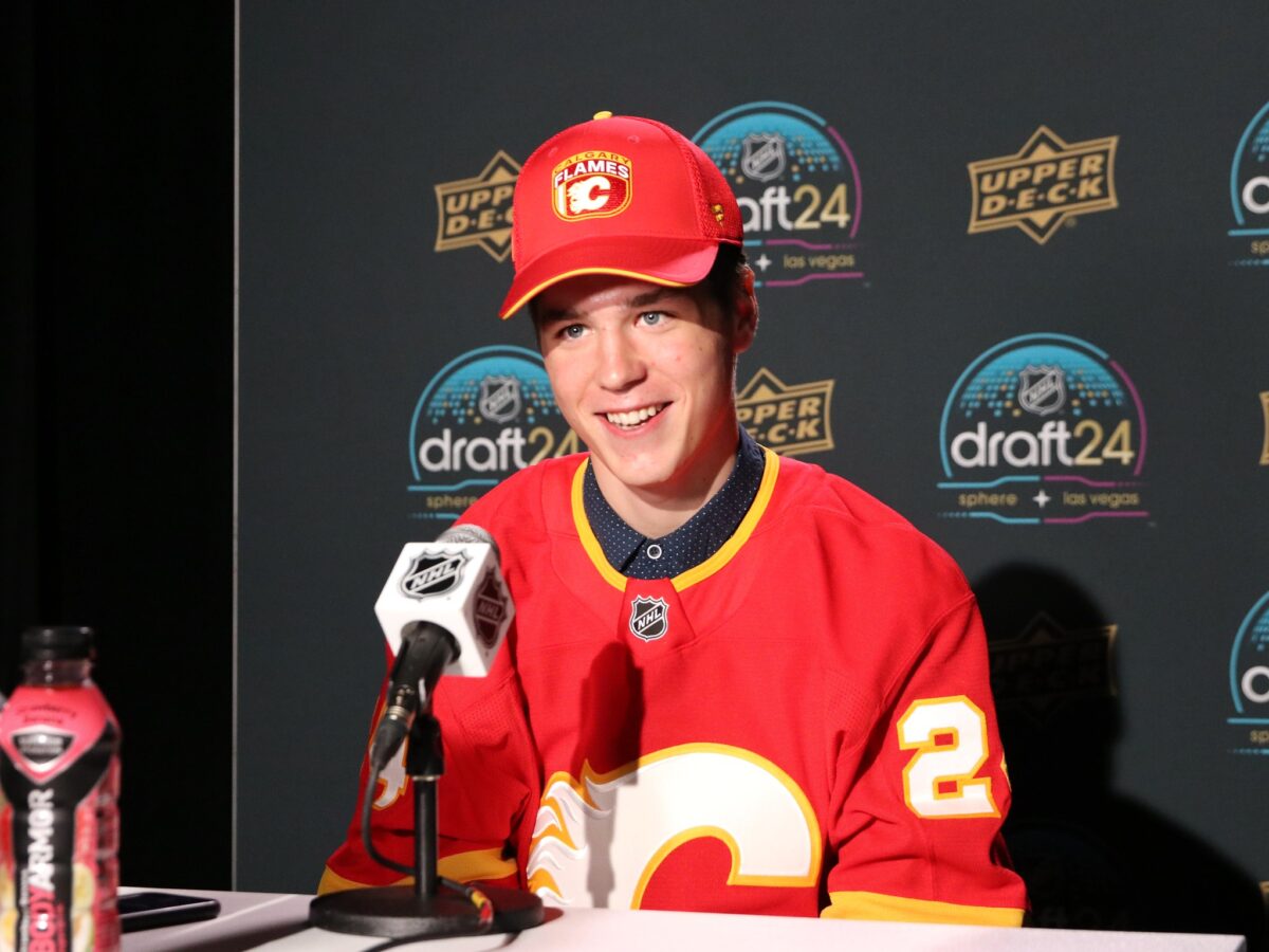 Matvei Gridin Is Bringing Much-Needed Playing Style to the Flames - The Hockey Writers - Calgary ...