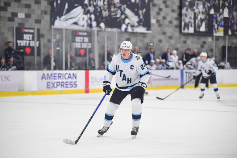 Utah Mammoth's 2024-25 Report Cards: Cole Beaudoin - The Hockey Writers ...