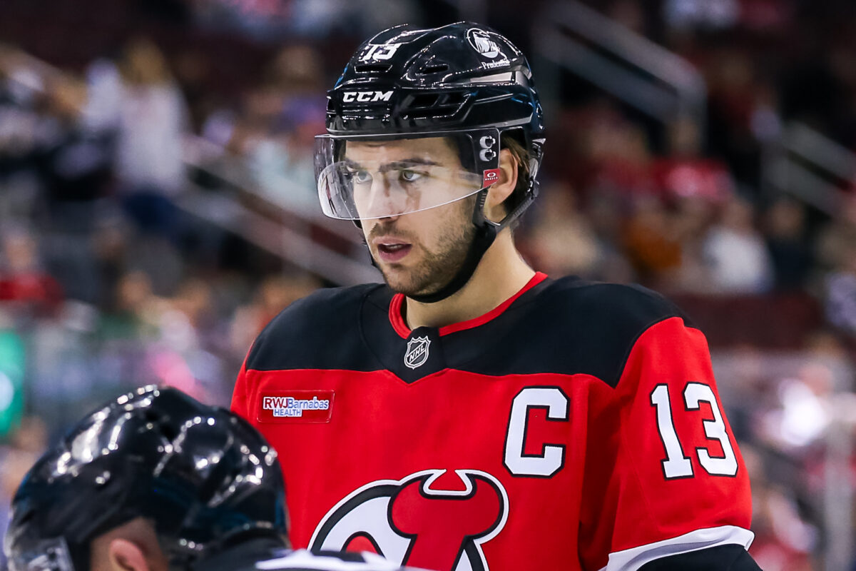 New Jersey Devils' Nico Hischier Returns to the Lineup - The Hockey ...