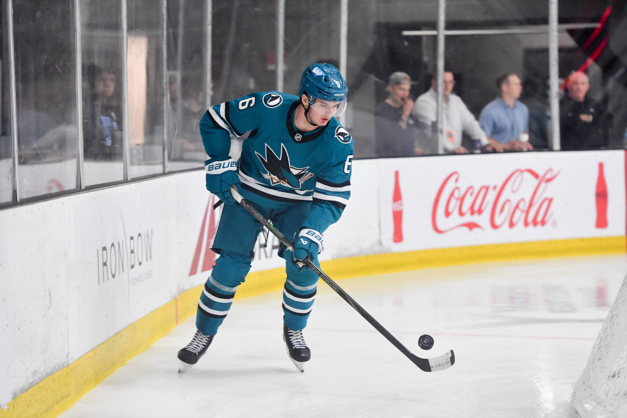 San Jose Sharks’ Sam Dickinson Invited to 2025 NHLPA Rookie Showcase ...