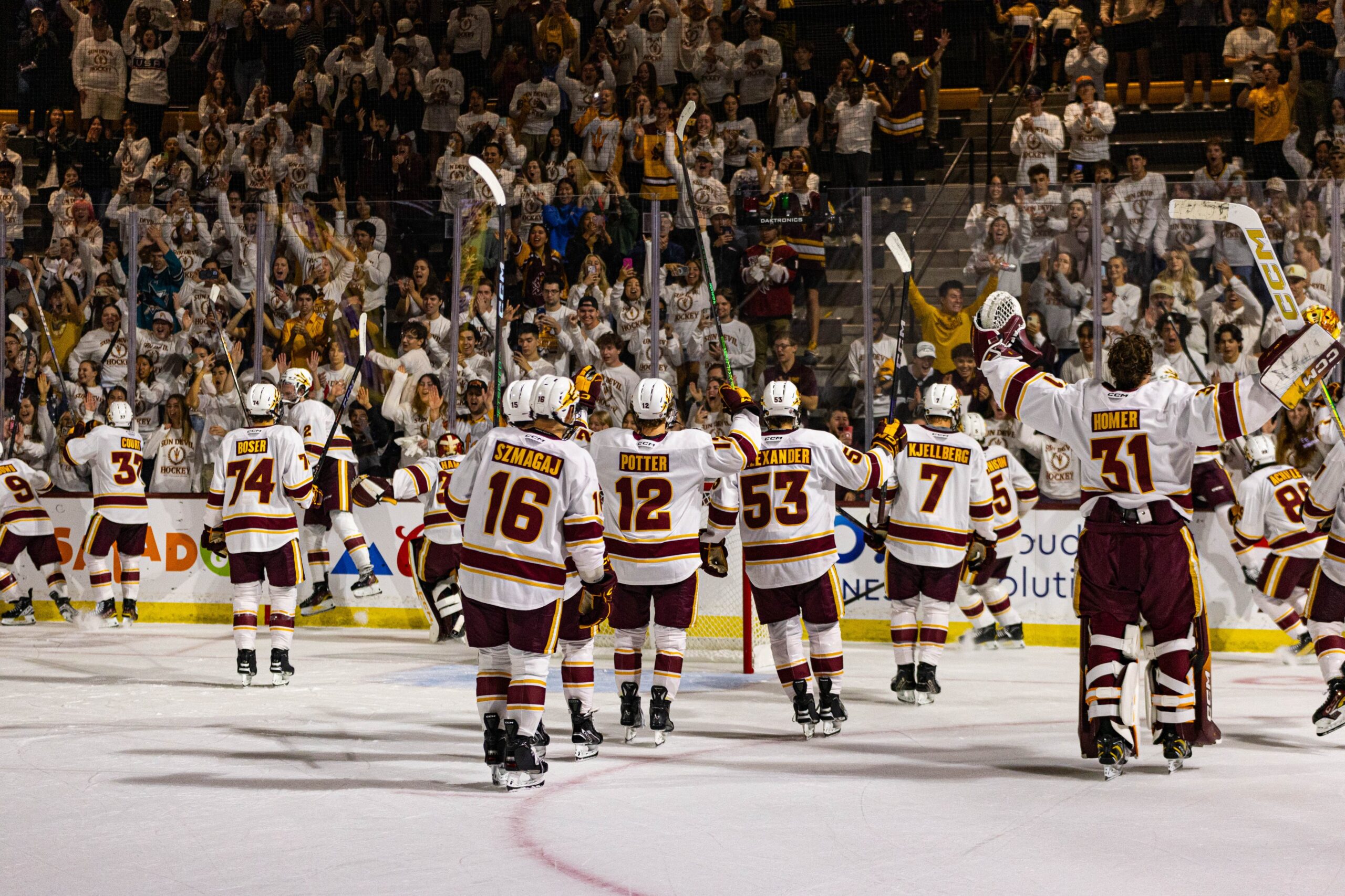 Arizona State Sweeps Minnesota Duluth; Advances to NCHC Semifinals ...