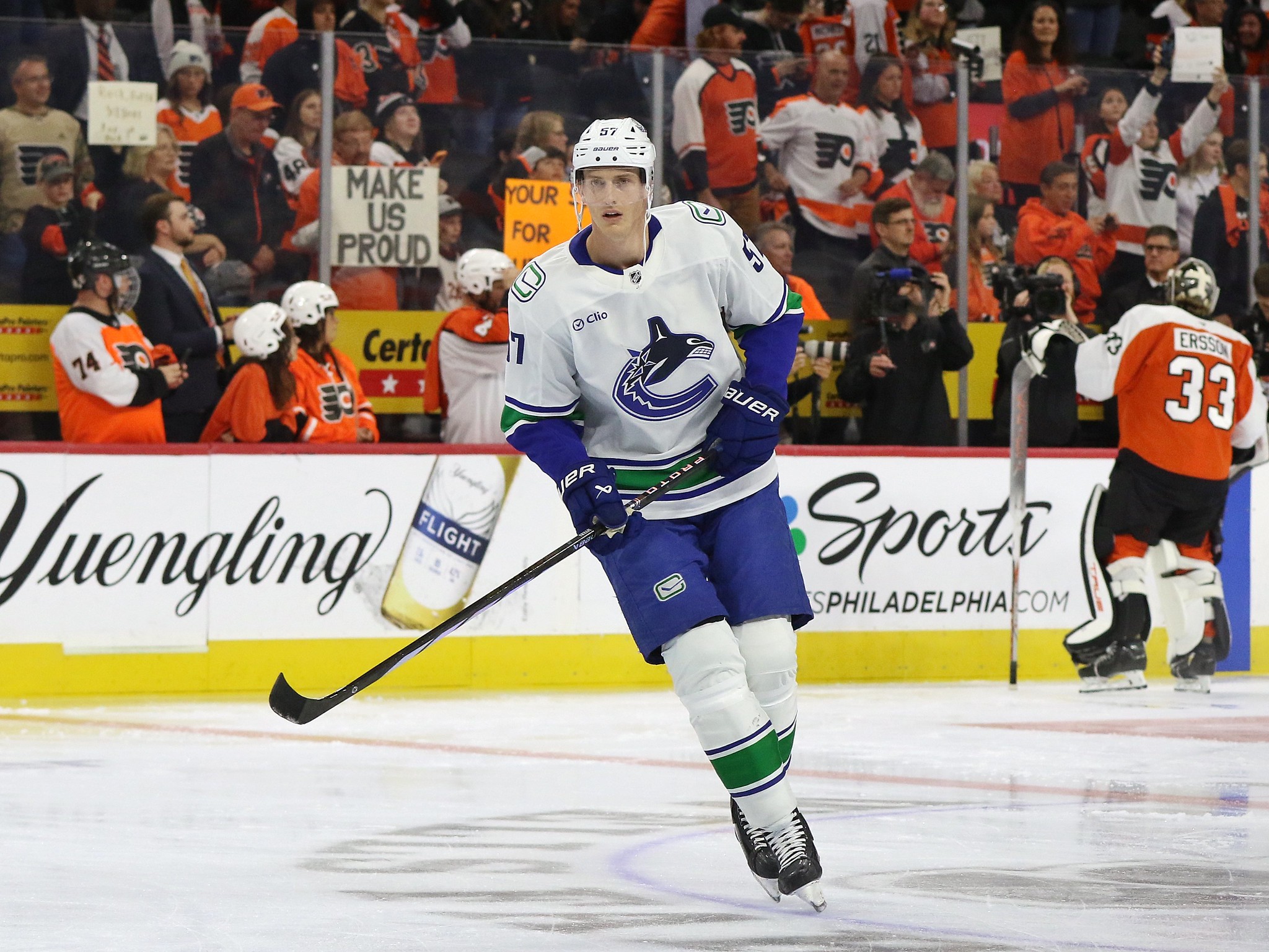 Canucks Notebook: Myers, Lankinen, Sherwood, New Second Line & More ... Canucks Notebook: Myers, Lankinen, Sherwood, New Second Line & More ...