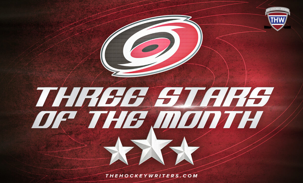Carolina Hurricanes' 3 Stars of May - The Hockey Writers - - NHL News ...