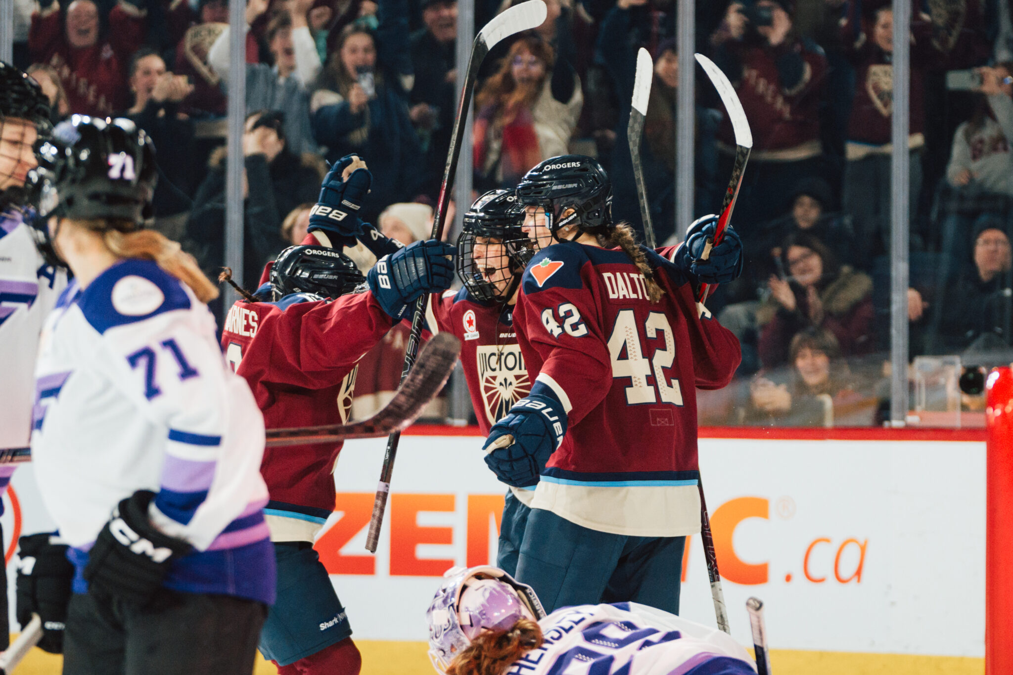 Victoire Defeat Fleet 3-2 in Overtime - The Hockey Writers - PWHL - NHL ...