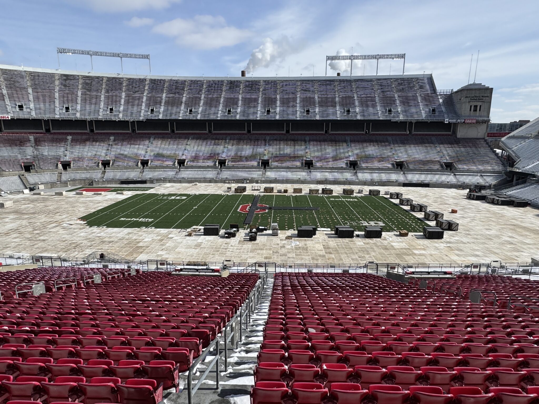 NHL Stadium Series Has Begun to Take Over Ohio Stadium - MotownRedWings.com