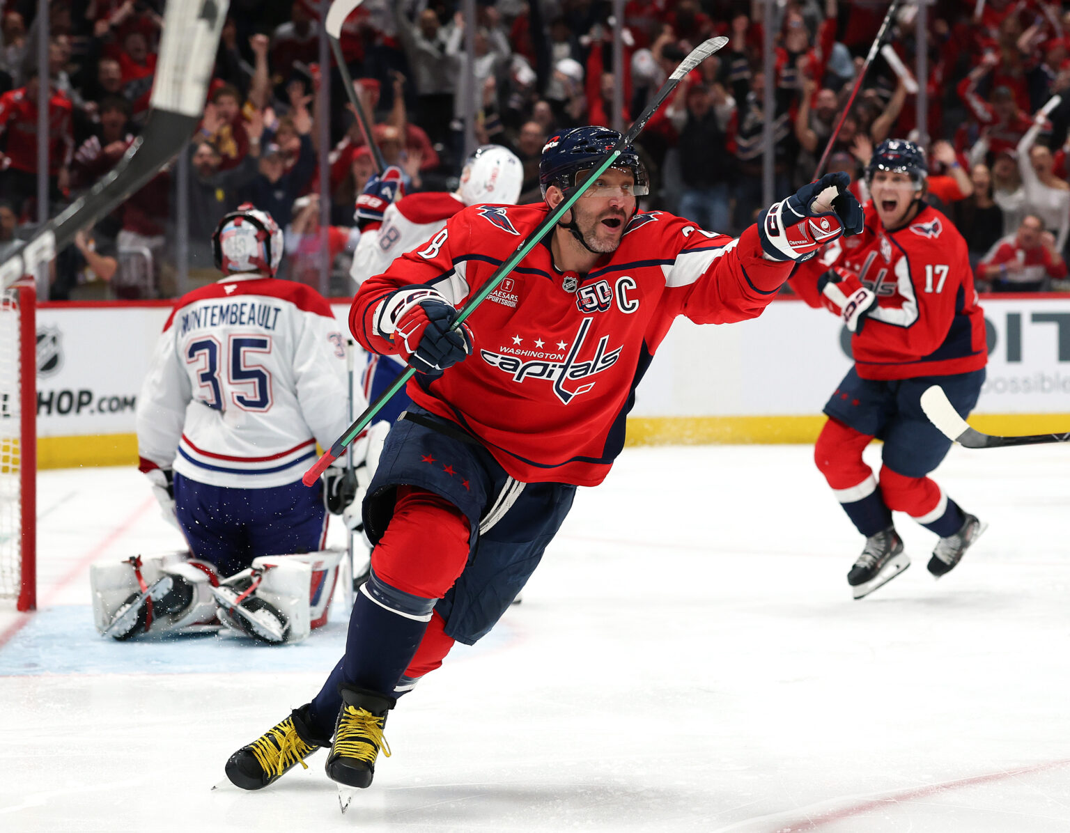 Ovechkin Scores OT Winner in Capitals' 3-2 Victory Over Canadiens in ...
