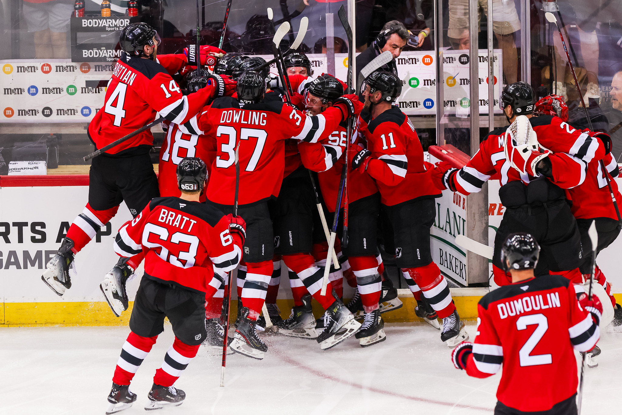 Simon Nemec Becomes Hero as Devils Take Down Hurricanes in Double OT ...
