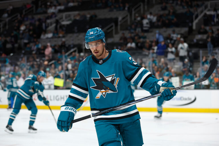 San Jose Sharks' Lucas Carlsson Trying to Prove His NHL Worth - The ...
