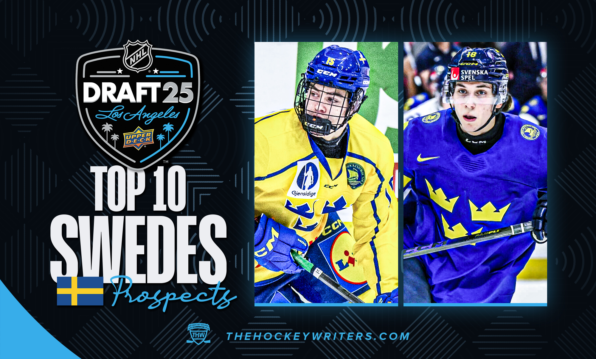 2025 NHL Draft's Top 10 Swedish Prospects - The Hockey Writers - - NHL ...