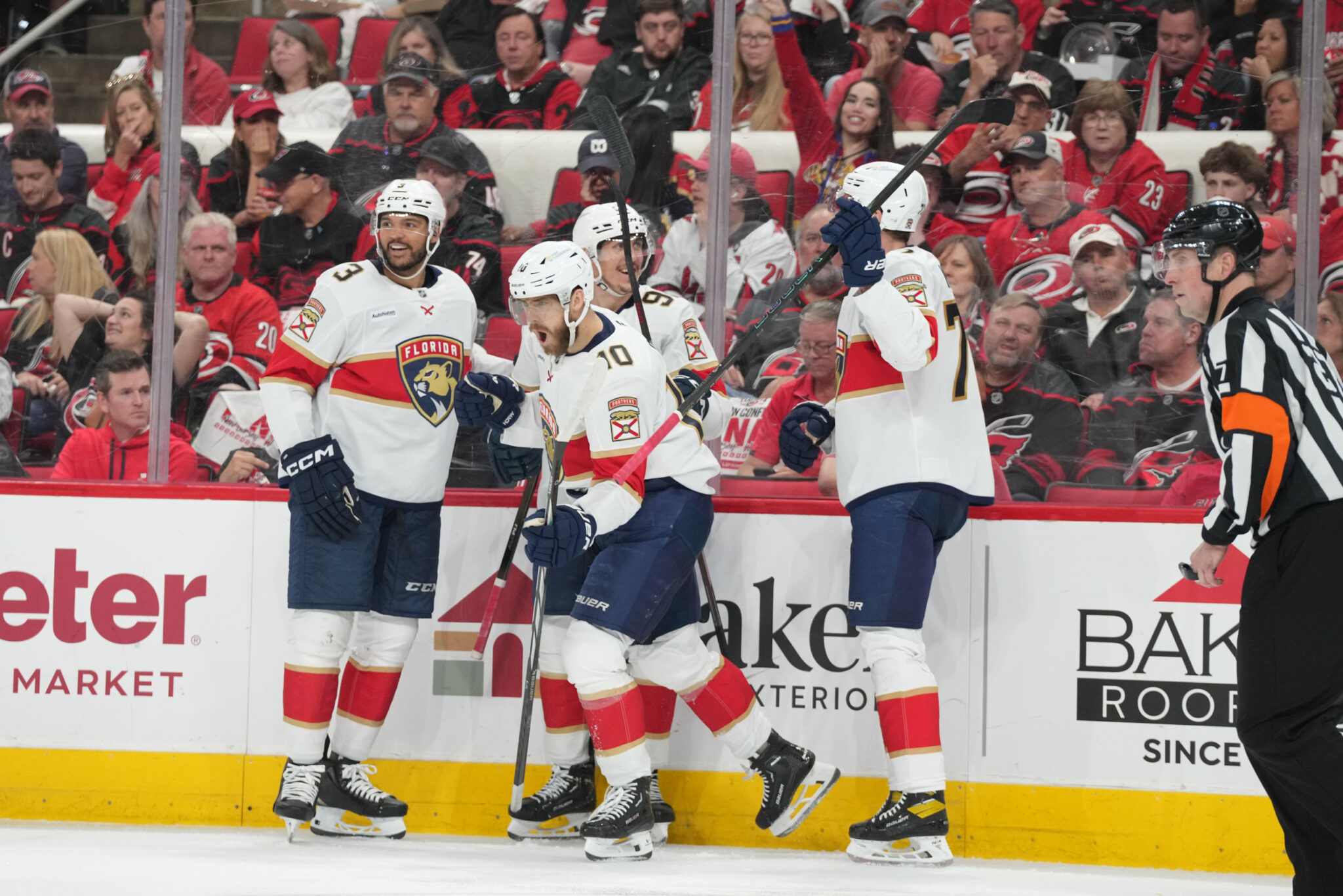 Panthers Rout Hurricanes 5-2 in Game 1 Win - The Hockey Writers ...