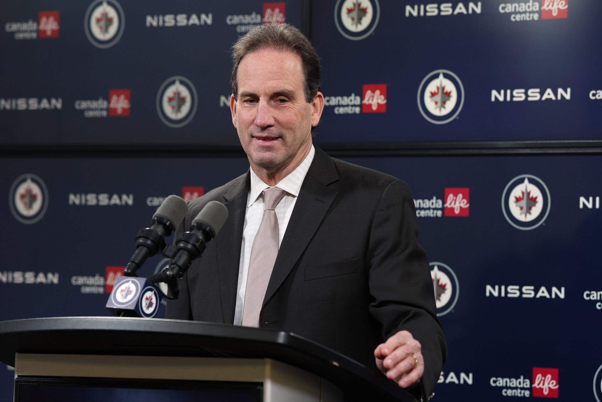 Winnipeg Jets' Scott Arniel and Kevin Cheveldayoff Speak on Historic ...