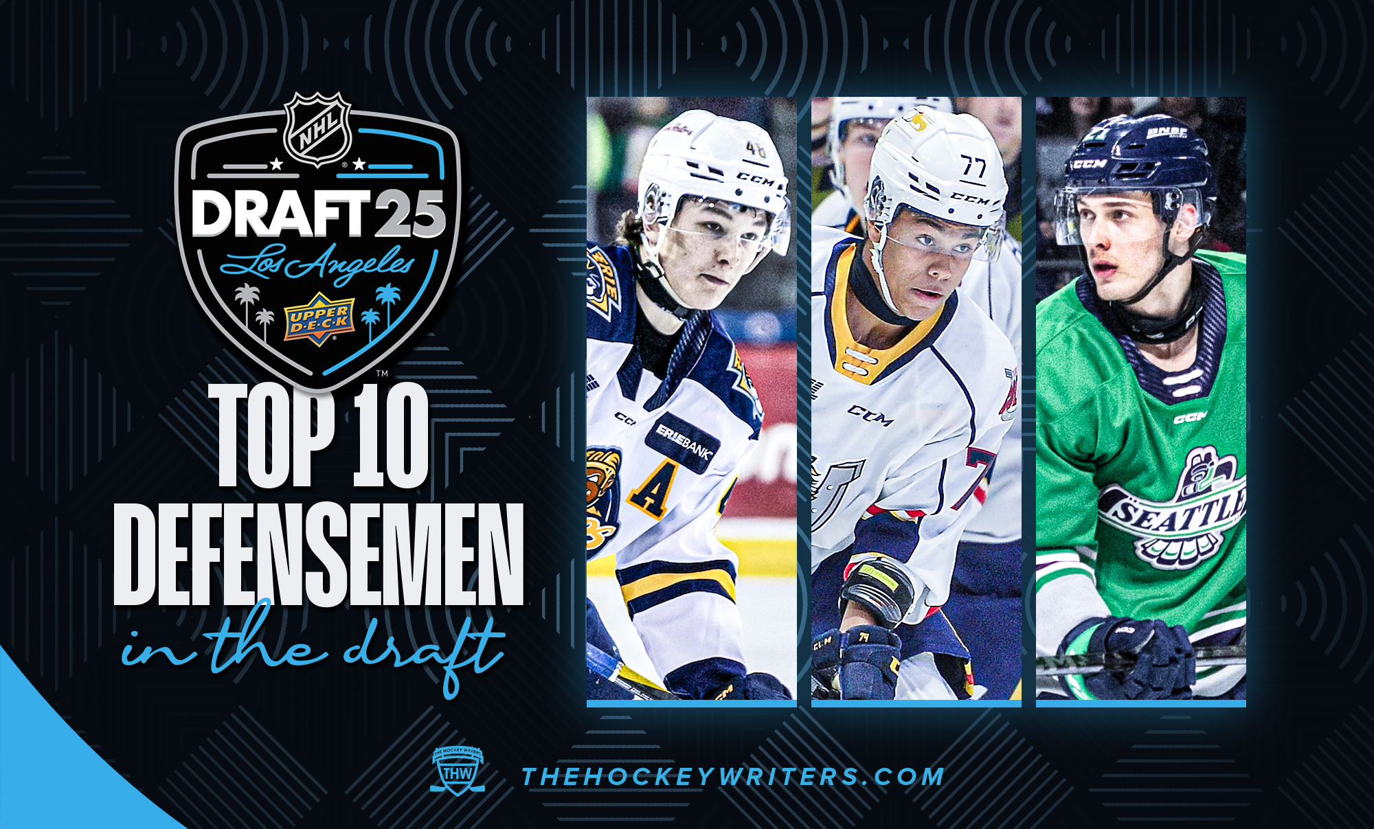 Top 10 Defensemen in the 2025 NHL Entry Draft - The Hockey Writers - NHL Entry Draft - NHL News ...