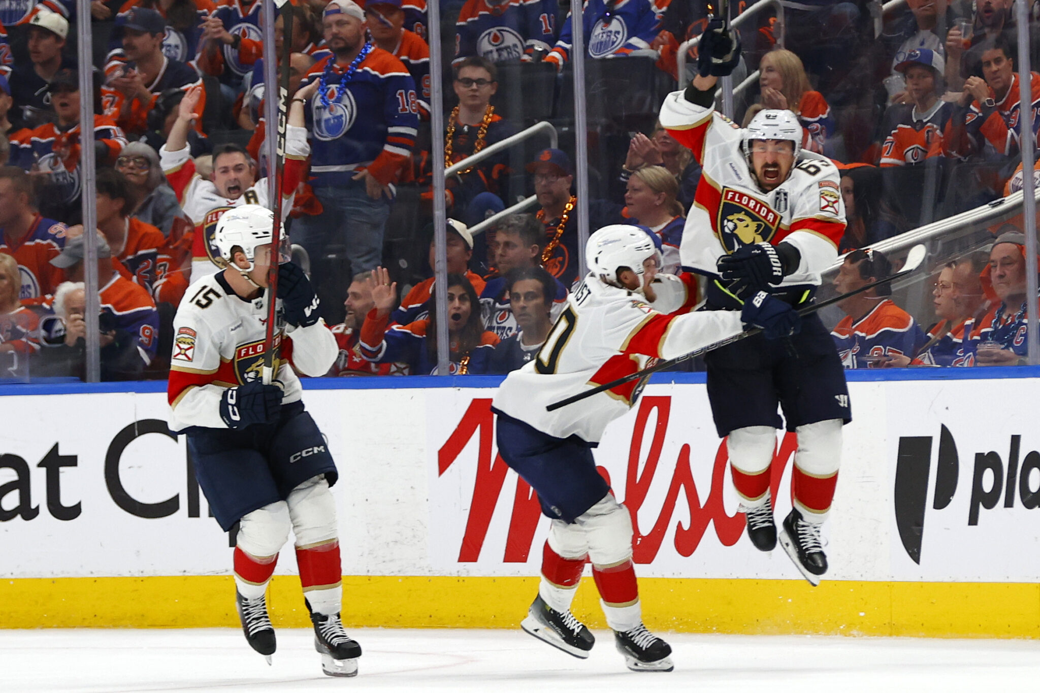 Panthers Defeat Oilers 5-4 in Double Overtime Thriller in Game 2 of ...