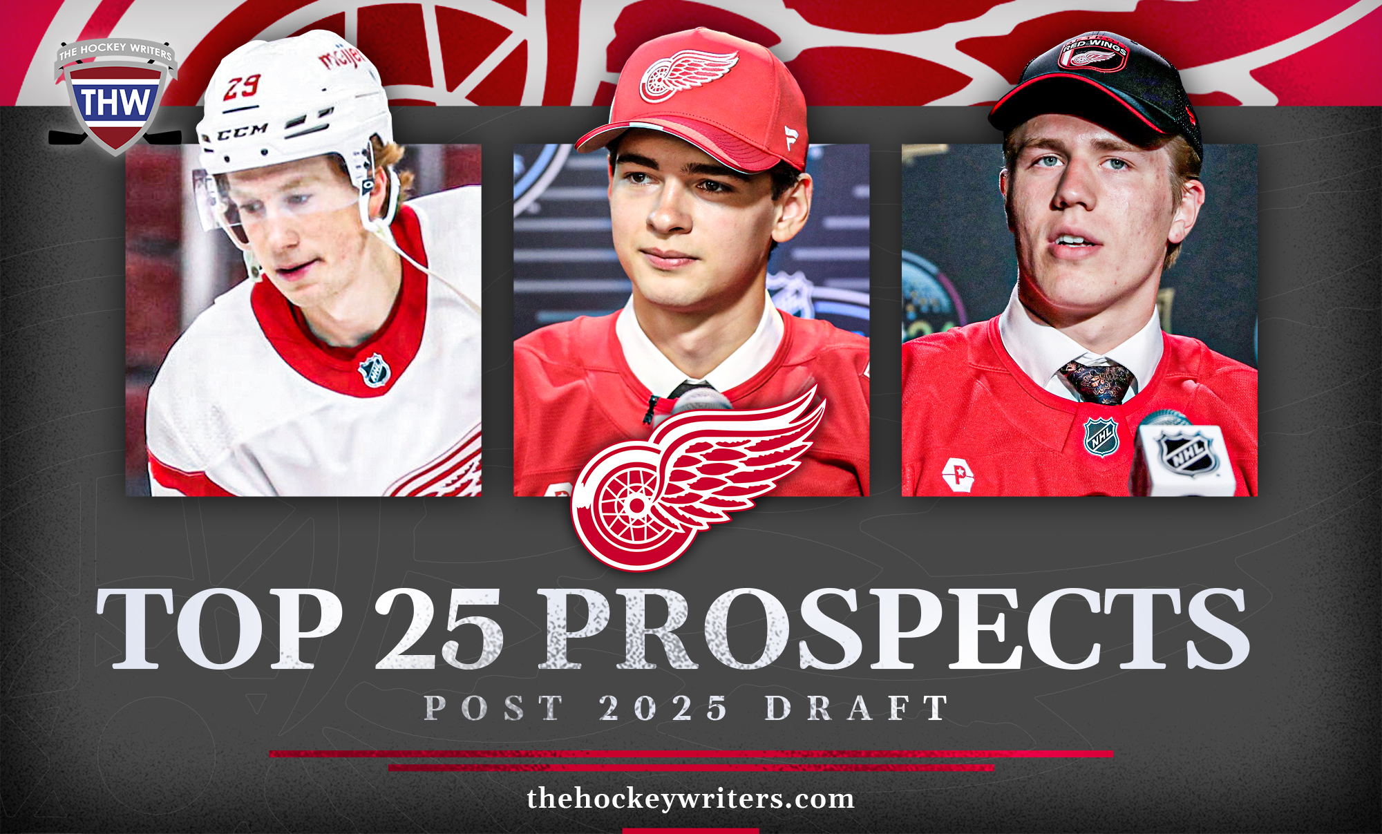 Red Wings Top 25 Prospects: Post-2025 NHL Draft - The Hockey Writers ...