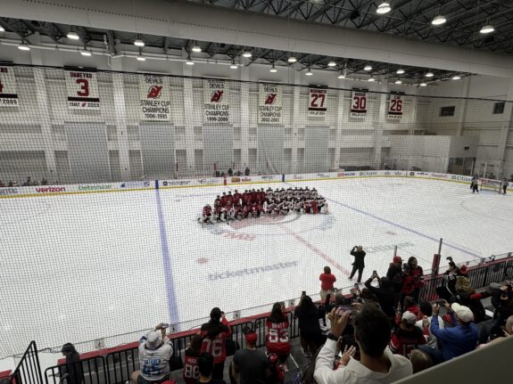 Devils' Development Camp Scrimmage: Sights and Sounds - The Hockey ...