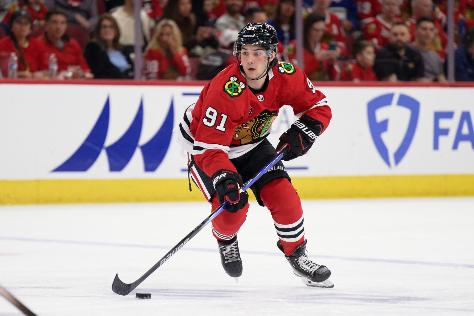 Takeaways From Blackhawks Frank Nazar's Media Availability - The Hockey Writers - Chicago ...