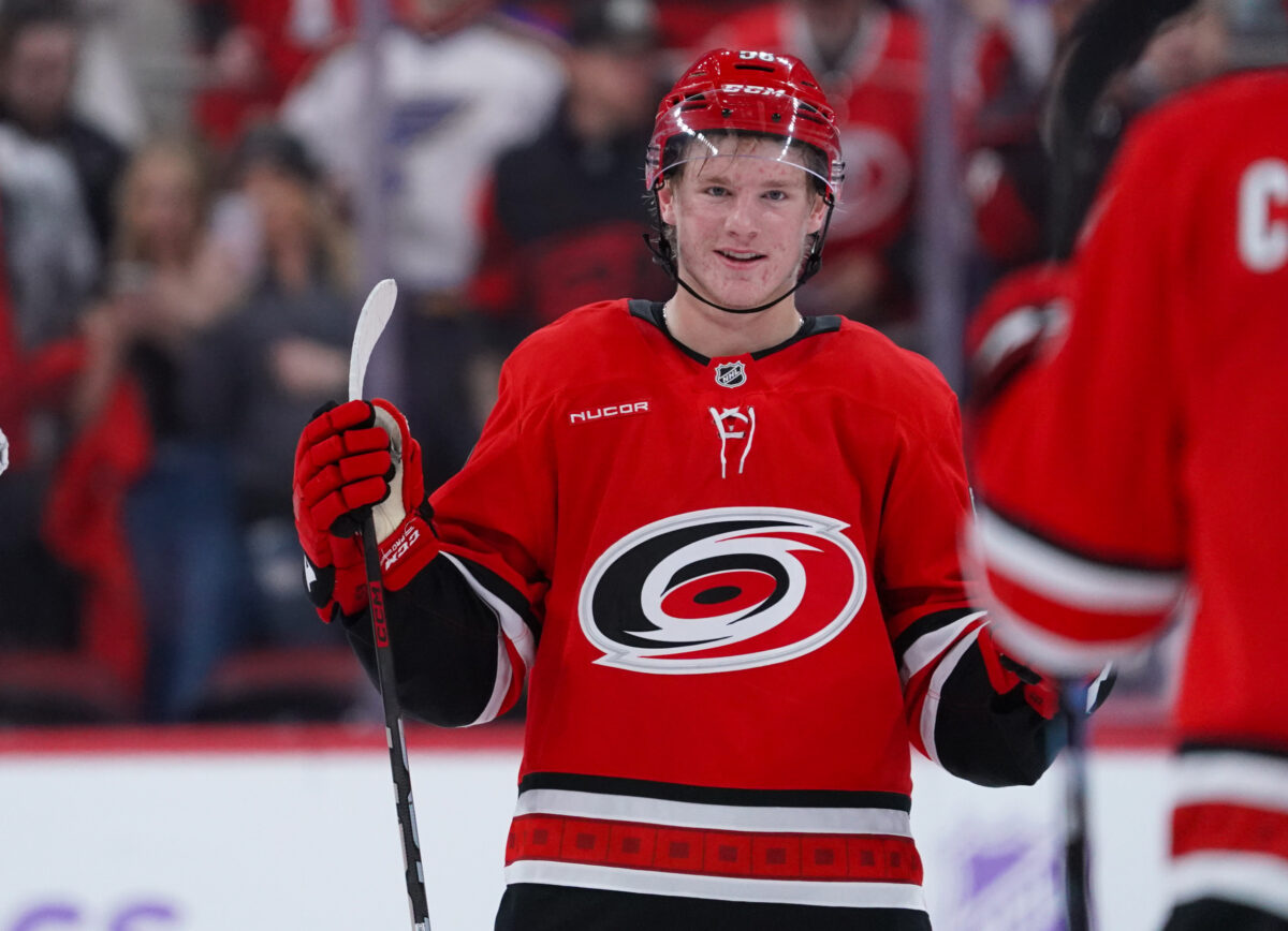 Carolina Hurricanes' Jackson Blake Is Poised for a 50-Point 2025-26 ...