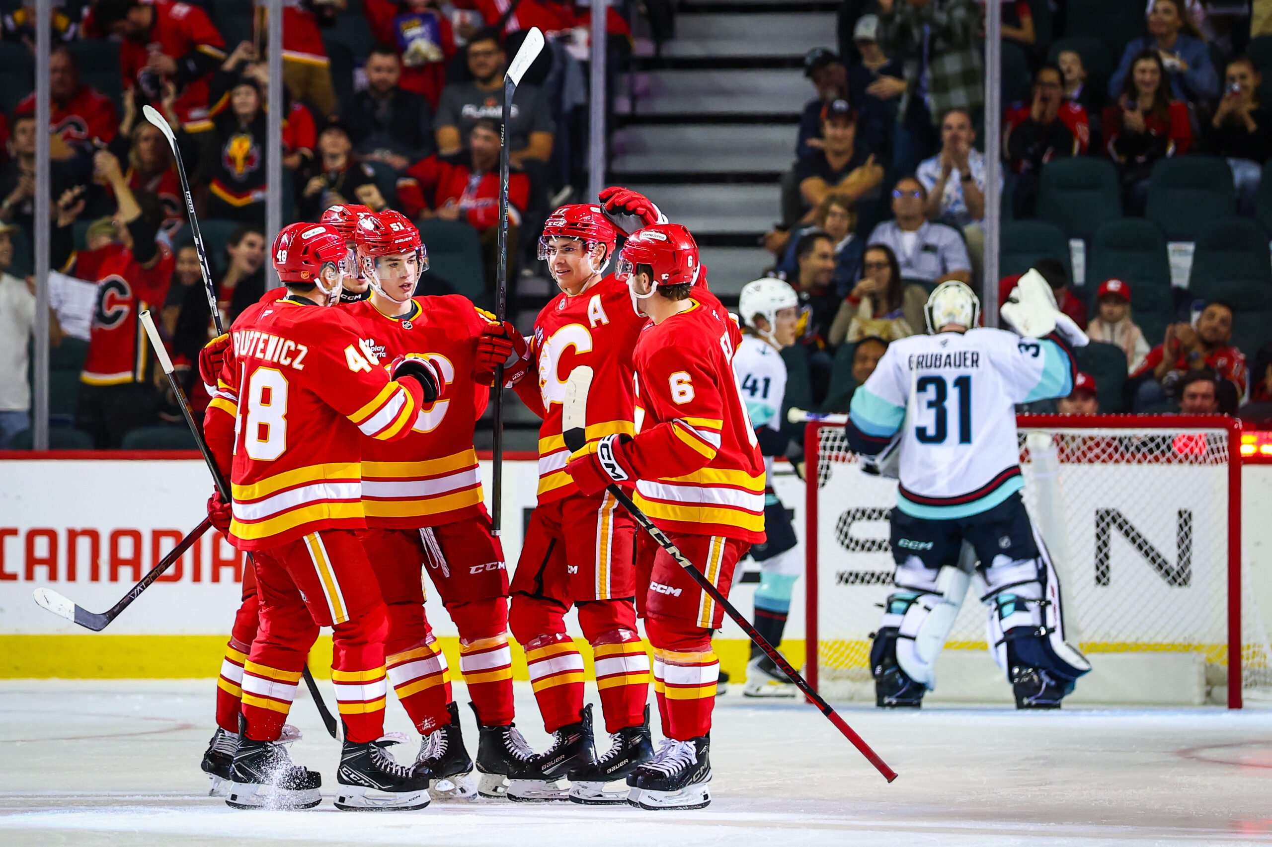 Projected Lineups for Rangers vs. Flames - 10/26/25 - The Hockey ...