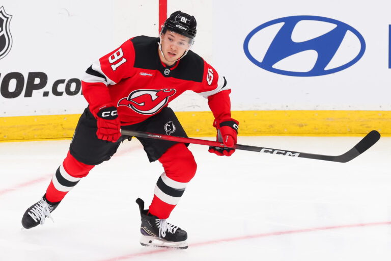 Zach MacEwen Slots Back Into the Lineup as Devils Prepare to Host the ...