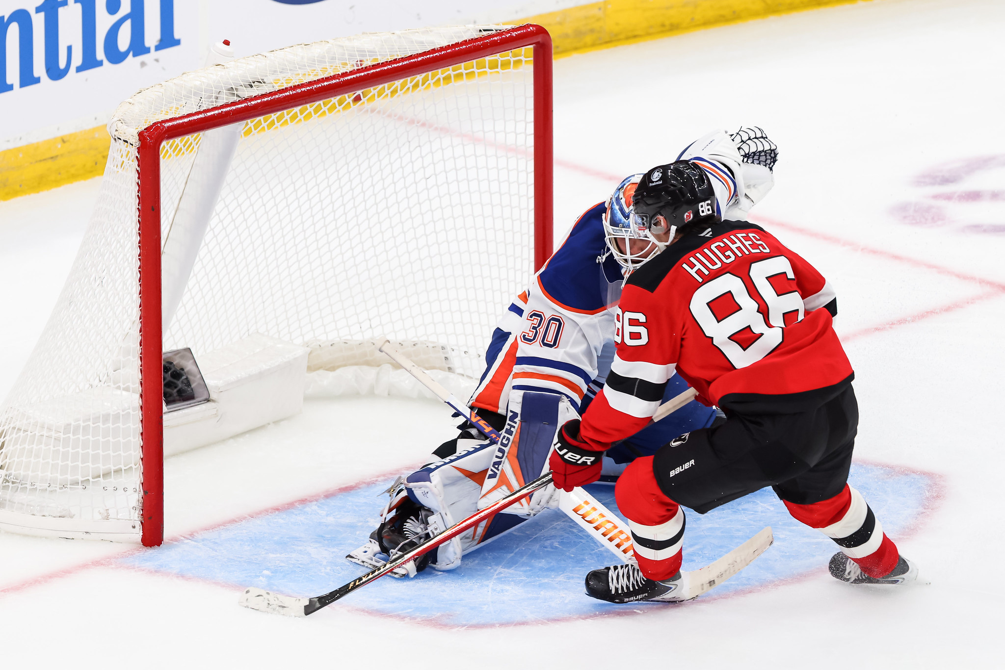 Jack Hughes Scores Twice to Lift Devils 5-3 Over Oilers - The Hockey ...