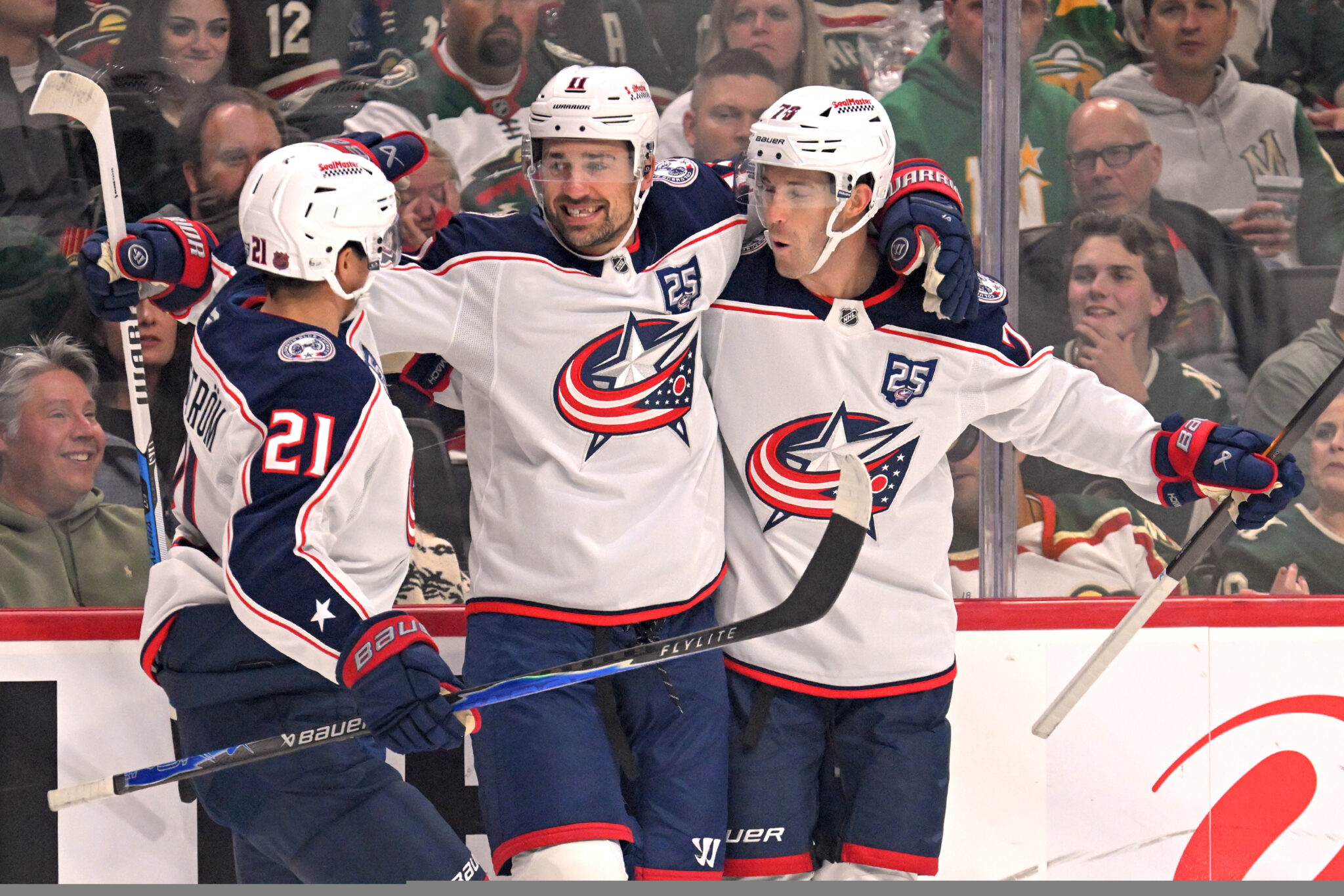 3 Takeaways From the Blue Jackets' 7-4 Win Over the Wild - The Hockey ...