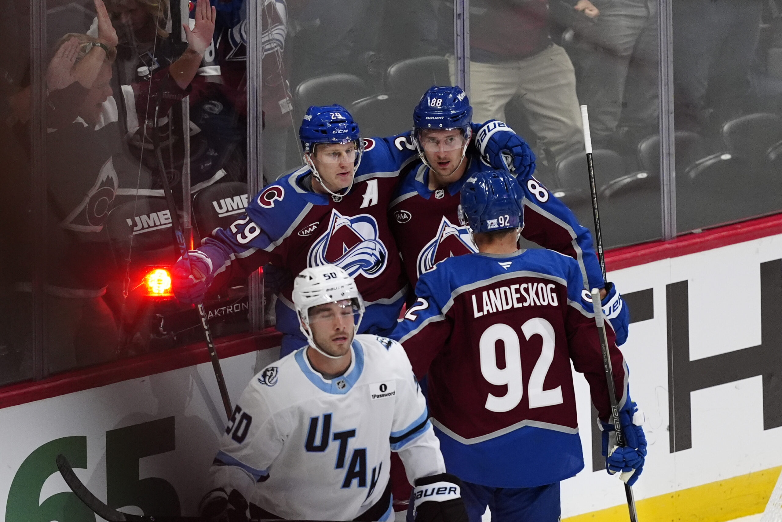 Avalanche Hold Off Mammoth for 2-1 Win - The Hockey Writers - Colorado ...