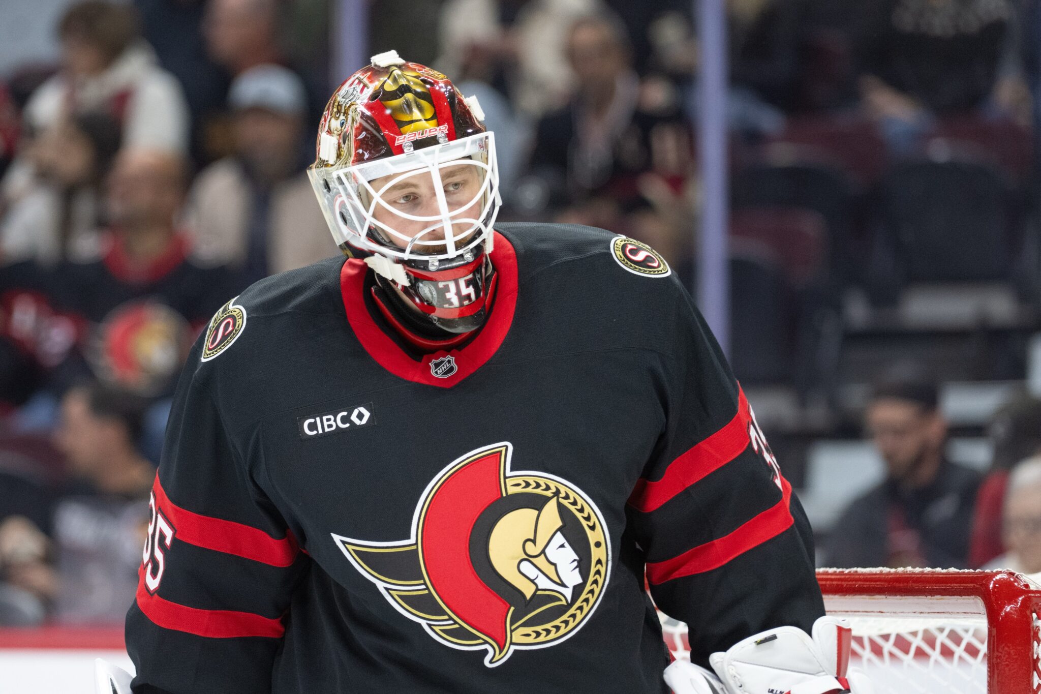Senators Finally Giving Linus Ullmark the Support He Needs - The Hockey ...