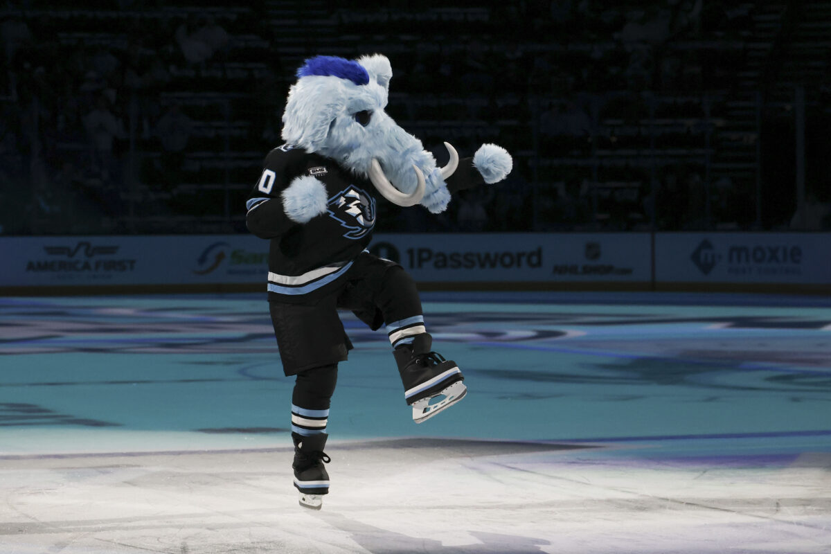 Meet Tusky, the Utah Mammoth's New Mascot - The Hockey Writers - - NHL News, Analysis & More