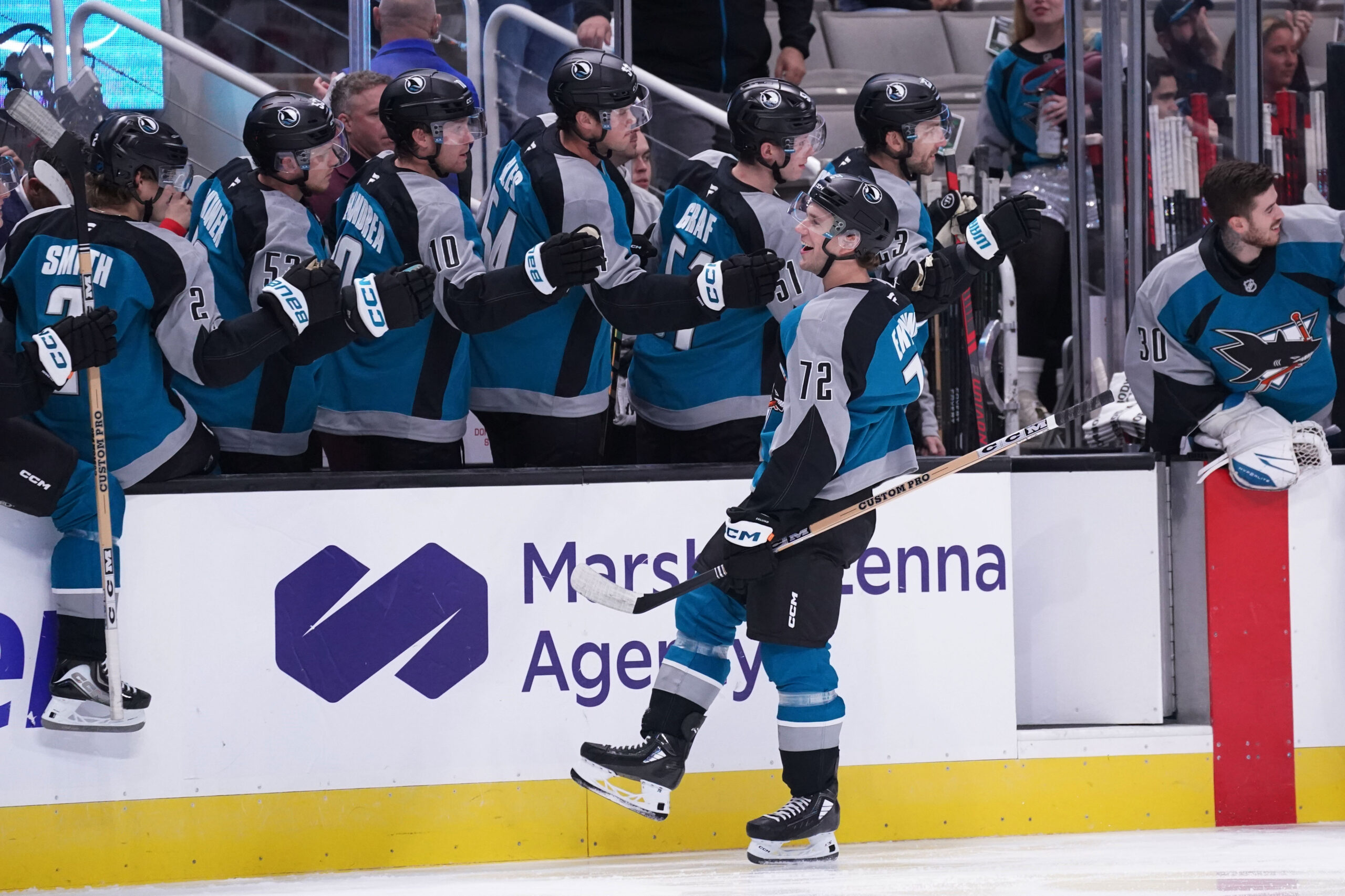 Sharks Defeat Devils 5-2 for First Home Win of the Season - The Hockey ...