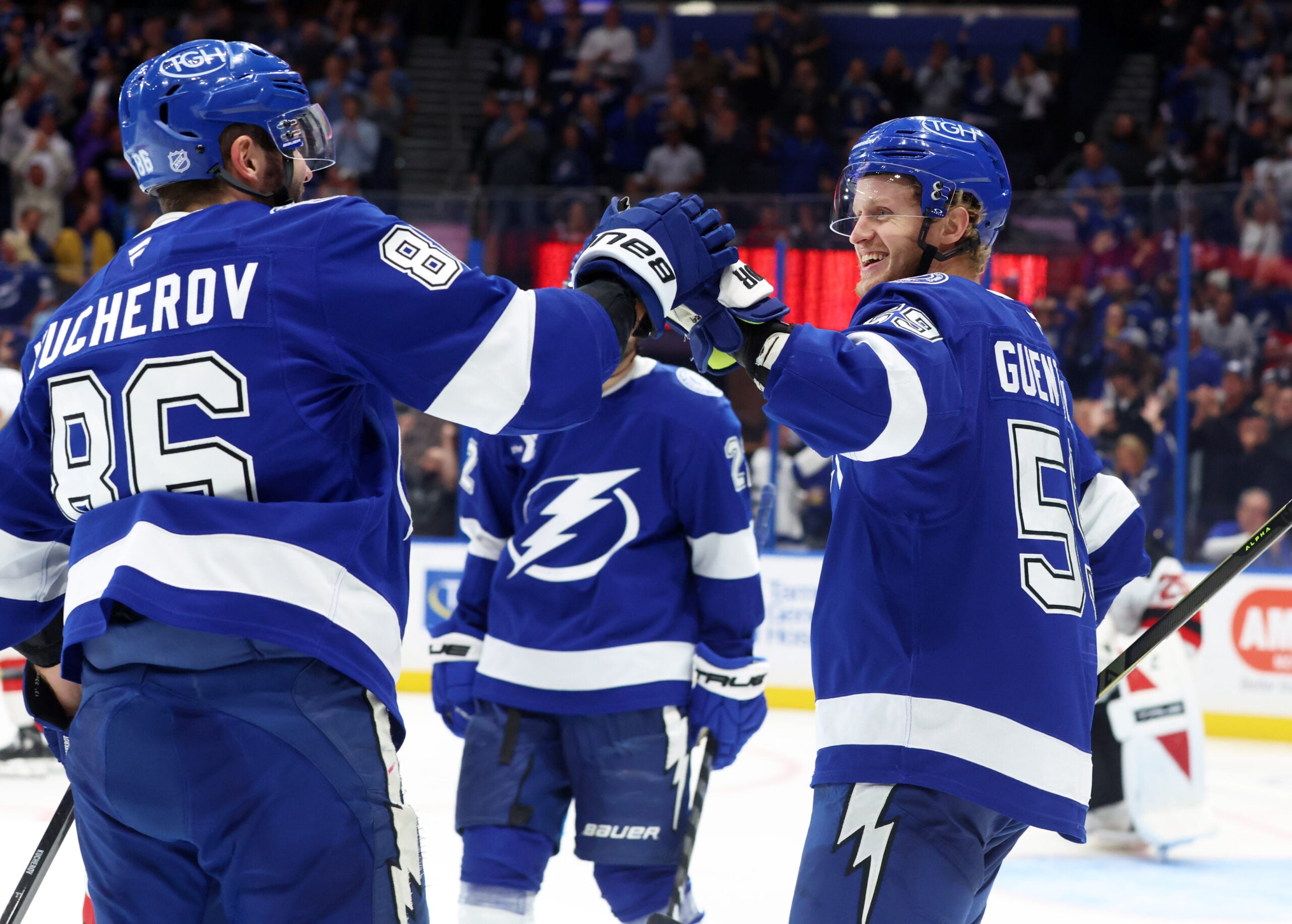 Guentzel Picks Up Hat Trick as Lightning Rout Devils - The Hockey ...