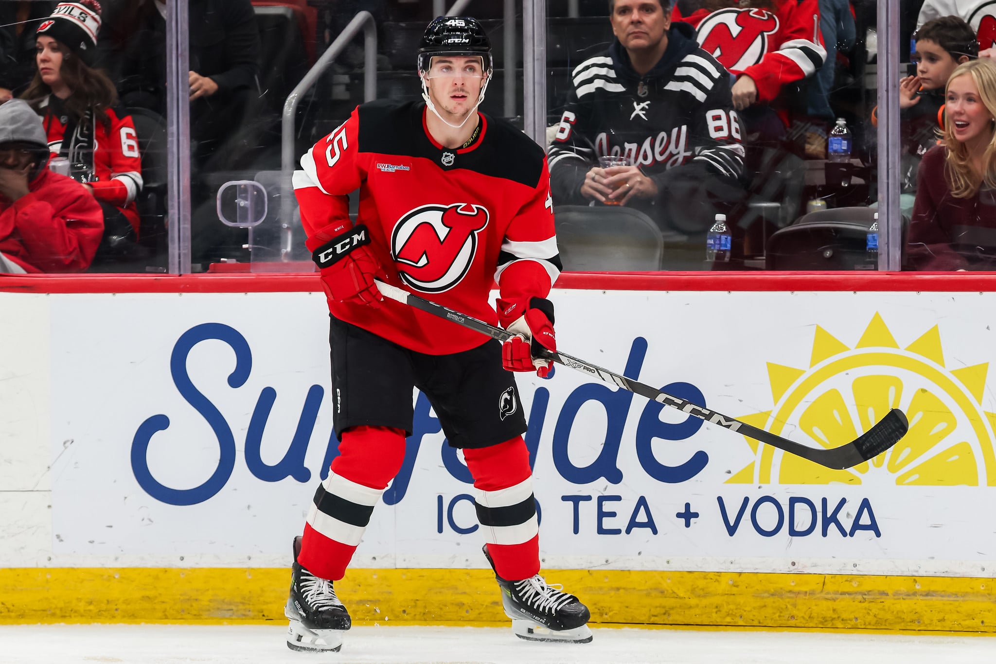 Devils' Colton White Turning Heads With Impressive NHL Stint - The ...