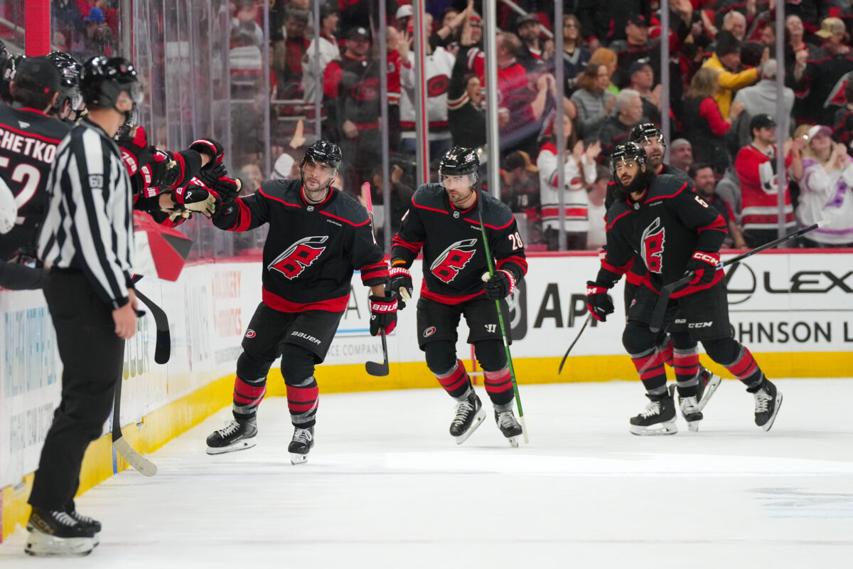 Hurricanes Sit Alone Atop of Eastern Conference with 5-2 Win Over Red ...