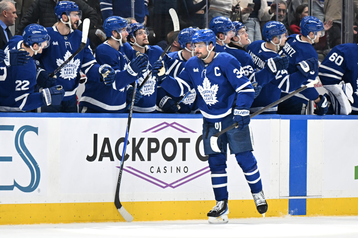 Auston Matthews Is Back to Being a Lethal Scoring Threat - The Hockey ...
