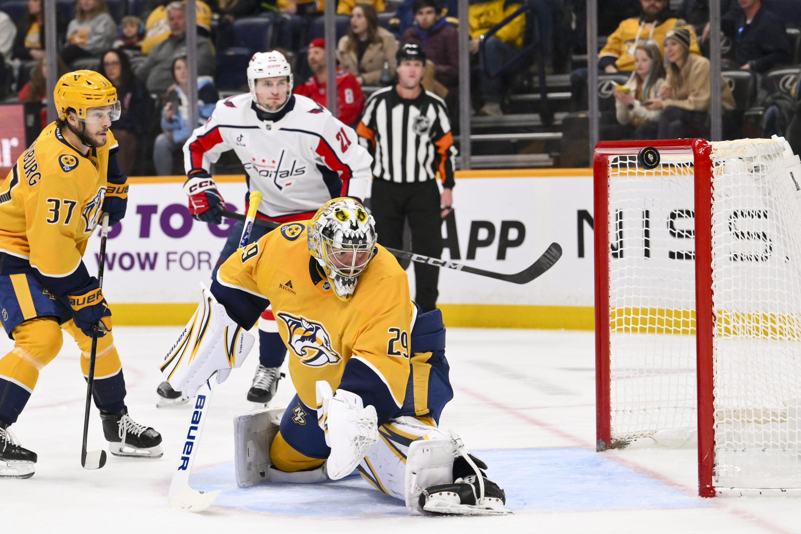 Annunen Leads Predators to 3-2 Victory Over Capitals - The Hockey ...